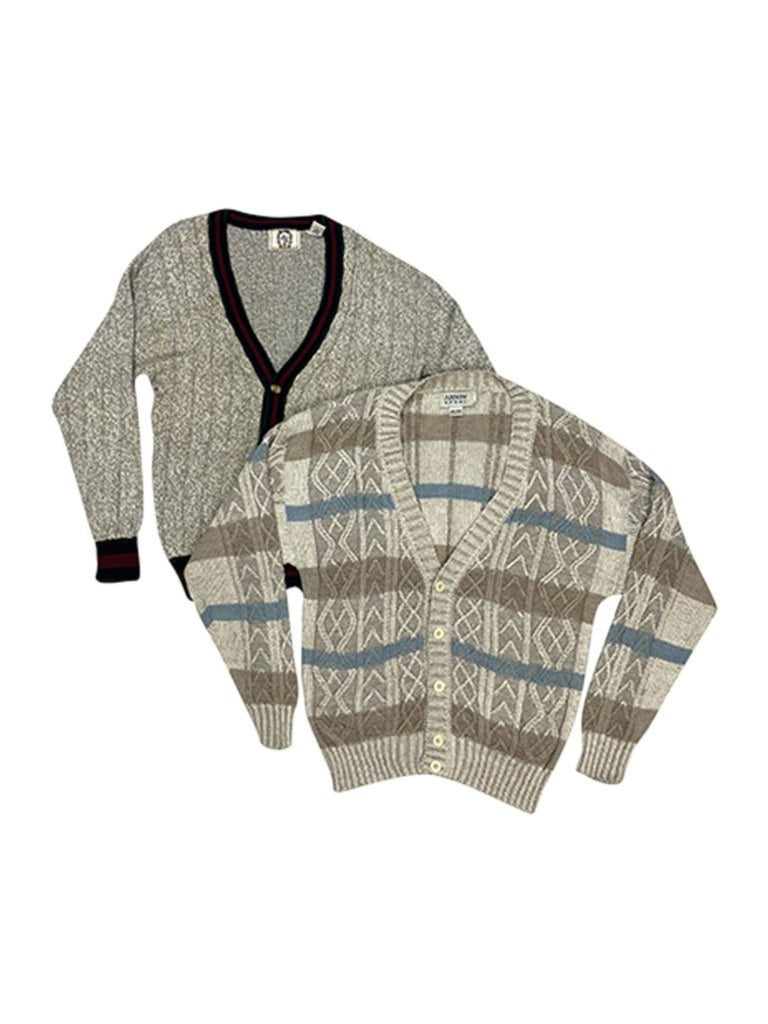 Vintage Men's Print Cardigan Bundle – American Recycled Clothing Wholesale
